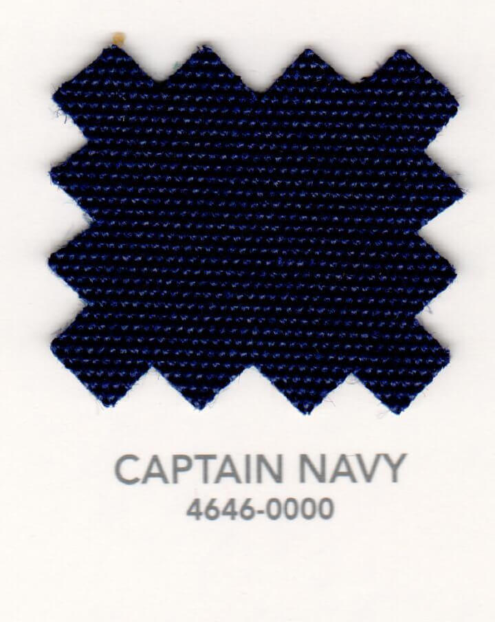 Fabric Sunbrella outdoor CAPTAIN-NAVY-4646-0000