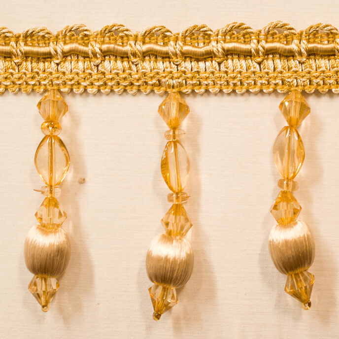 Trim Beaded Design 2 Gold