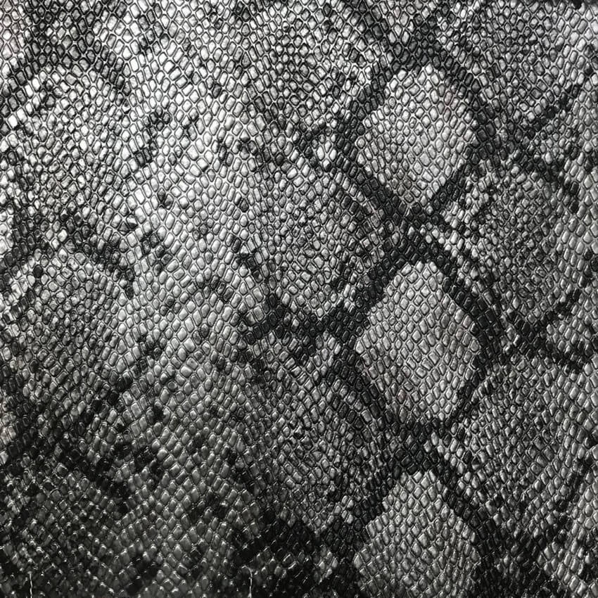 Fabric Vinyl Pythone silver | Brilliant Drapery Design Inc.