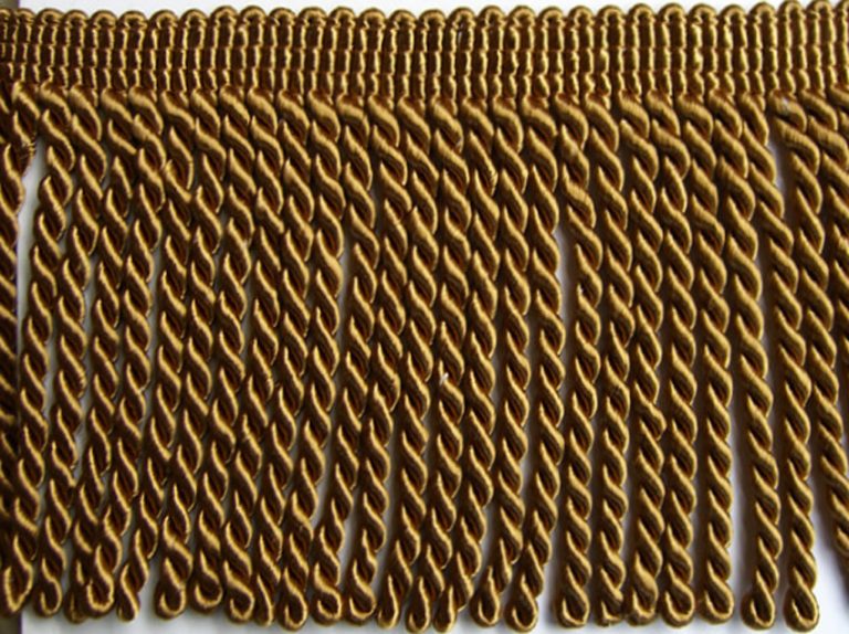 Bullion trim Plain Bronze | Brilliant Drapery Design Inc.