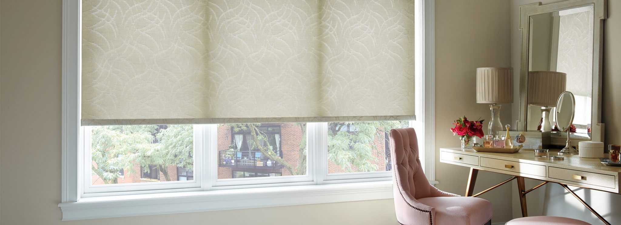 Designer roller shades - Brilliant Drapery Design Inc.