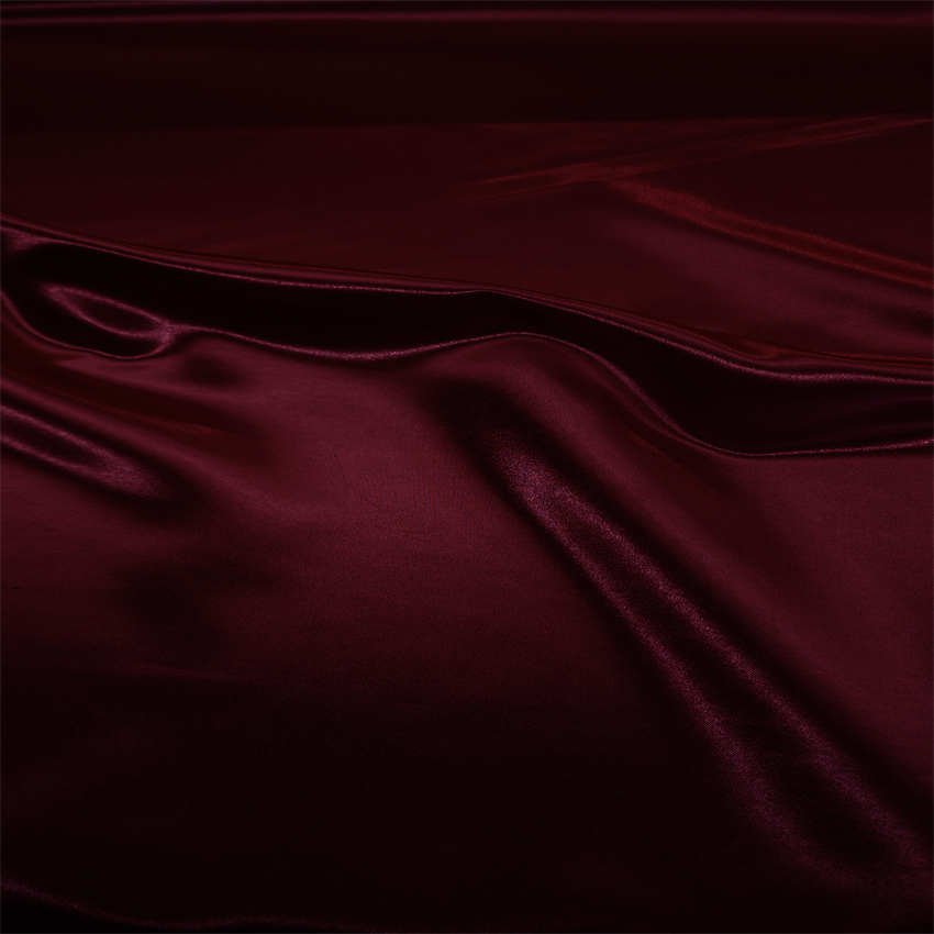 Satin Fabric Burgundy #8 | Brilliant Drapery Design Inc.