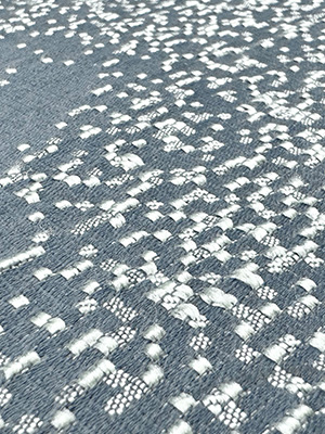 Clift Fabric Blue & White | Brilliant Drapery Design Inc.