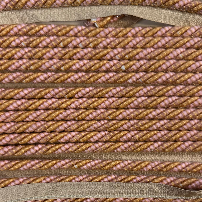 Cord trim - Orange & pink | Brilliant Drapery Design Inc.