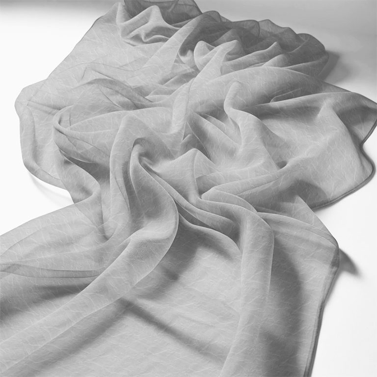 Crushed Sheer Fabric – Textured 118″ Drapery Material