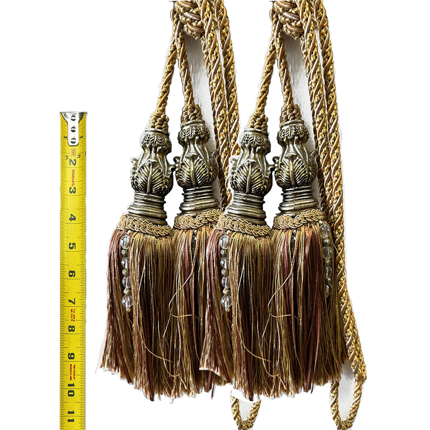 Double CRV Tassel - Brown | Brilliant Drapery Design Inc.