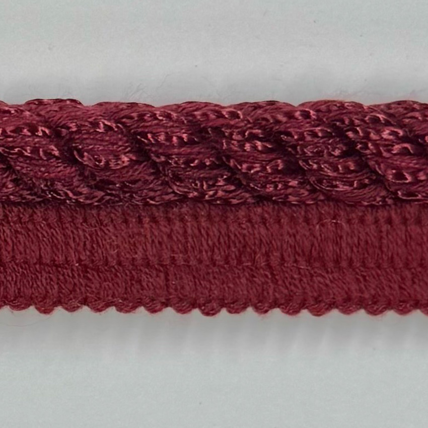 Cord trim - Red | Brilliant Drapery Design Inc.